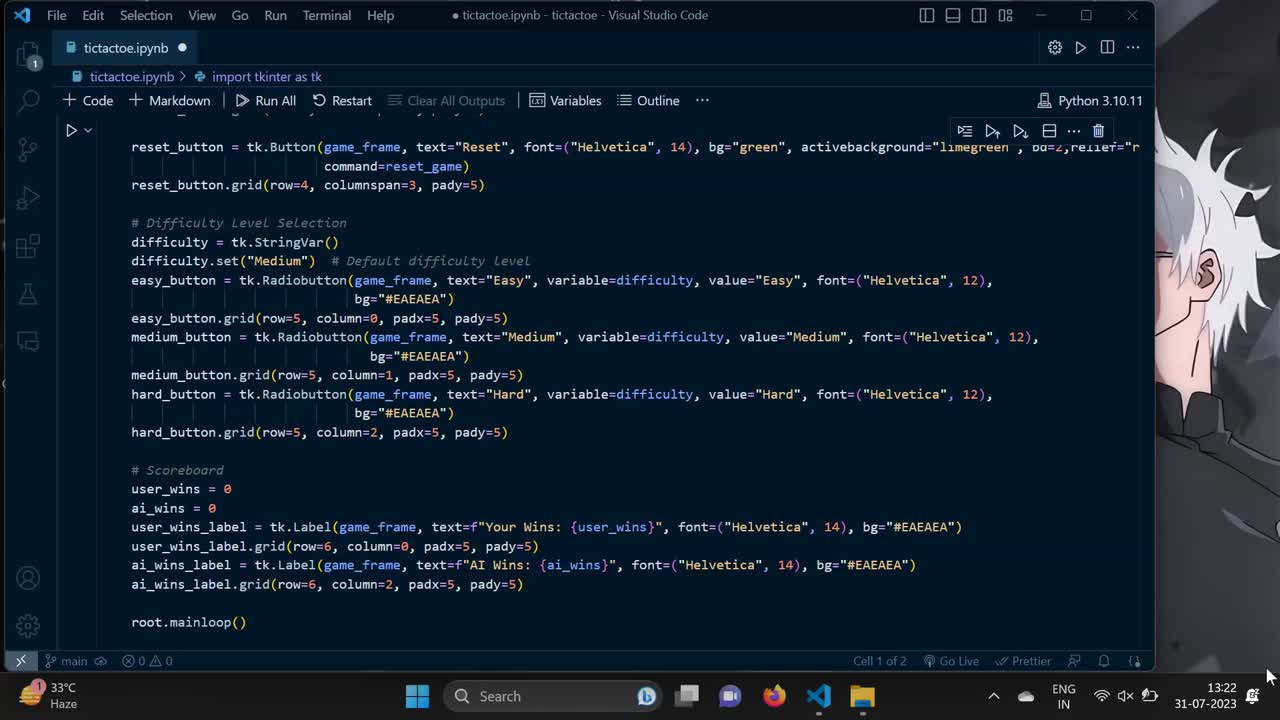 Jugraj Singh on LinkedIn: #python #ai #tictactoe #gamedevelopment # ... Jugraj Singh on LinkedIn: #python #ai #tictactoe #gamedevelopment # ...