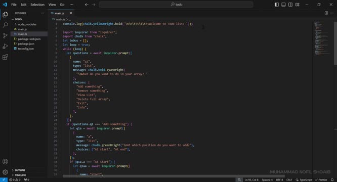 Nofil Shoaib on LinkedIn: #typescript #javascript #nodejs #inquirer # ... Nofil Shoaib on LinkedIn: #typescript #javascript #nodejs #inquirer # ...
