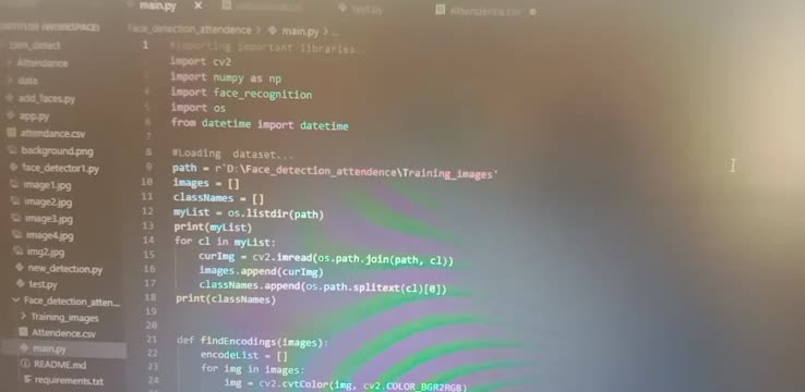 Prabin Sharma on LinkedIn: Face Detection Attendance project with Open Cv Prabin Sharma on LinkedIn: Face Detection Attendance project with Open Cv