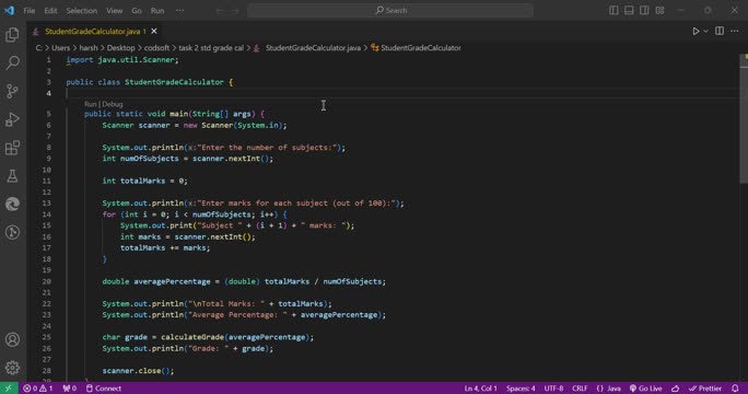 Harshvardhan Mohite on LinkedIn: #javaprogramming #codsoftinternship # ... Harshvardhan Mohite on LinkedIn: #javaprogramming #codsoftinternship # ...