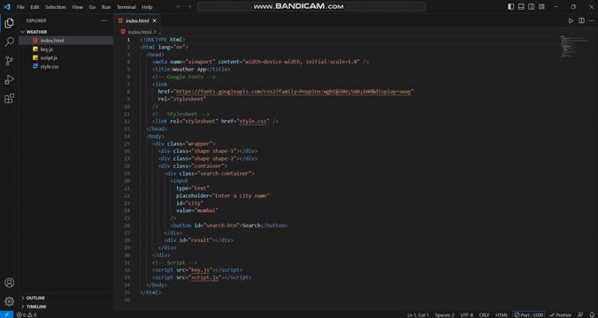Jayram Kumar on LinkedIn: #webdevelopment #weatherapp #internship # ... Jayram Kumar on LinkedIn: #webdevelopment #weatherapp #internship # ...