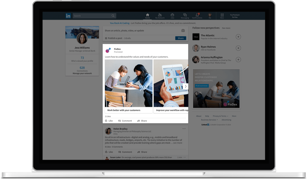 Introducing Carousel Ads on LinkedIn Introducing Carousel Ads on LinkedIn