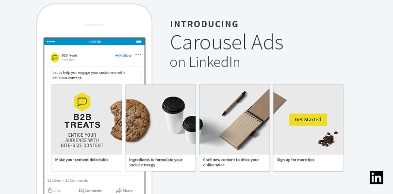 Introducing Carousel Ads on LinkedIn Introducing Carousel Ads on LinkedIn