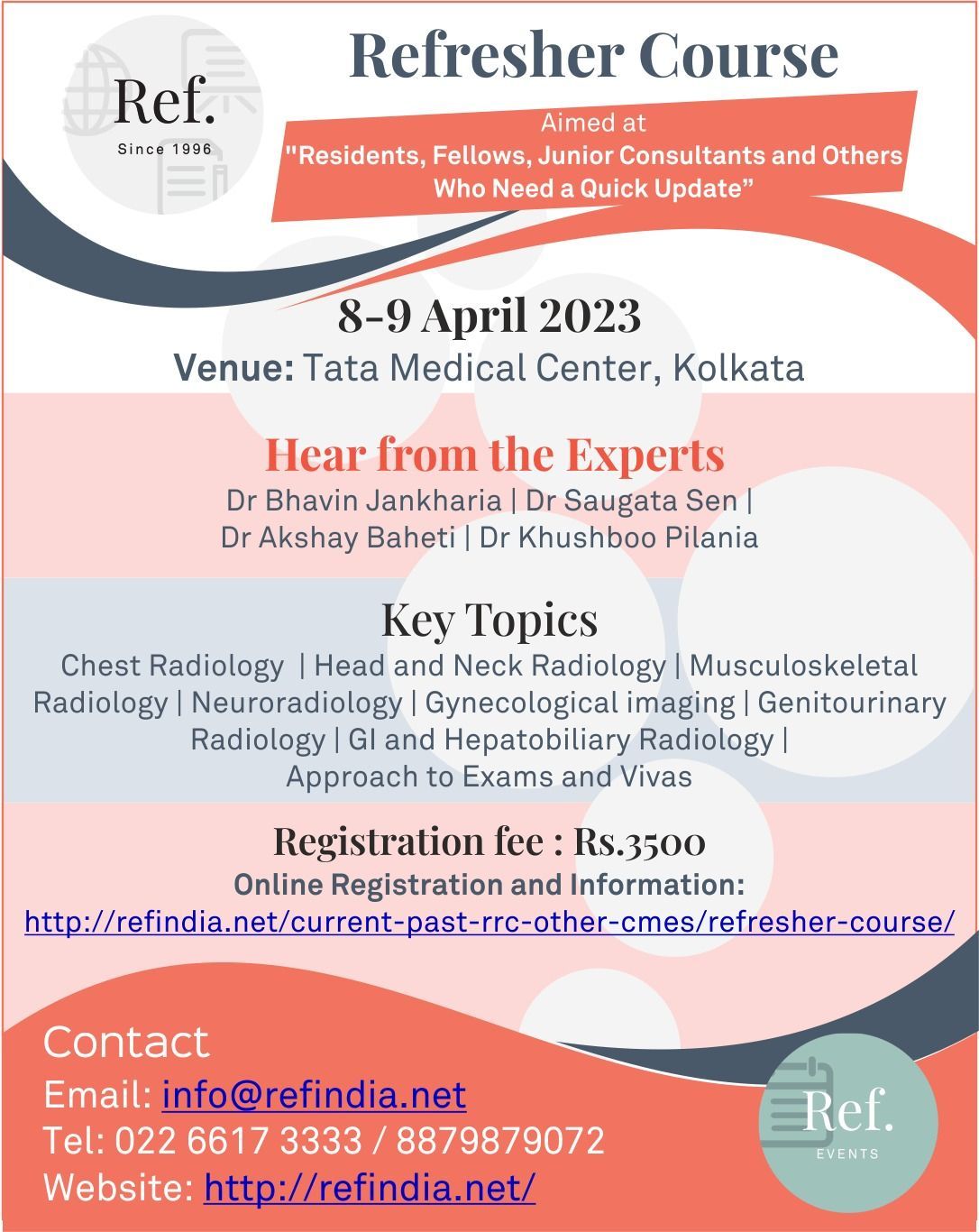 Chinmay Gadgil M.Sc. MIT, D- Pharm on LinkedIn: Refresher Course Chinmay Gadgil M.Sc. MIT, D- Pharm on LinkedIn: Refresher Course
