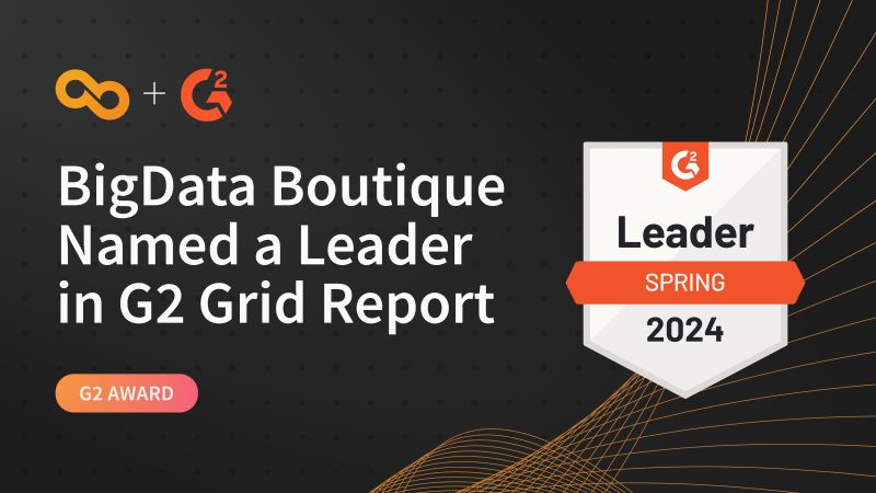 BigData Boutique on LinkedIn: BigData Boutique Soars as a Leader in G2 ... BigData Boutique on LinkedIn: BigData Boutique Soars as a Leader in G2 ...