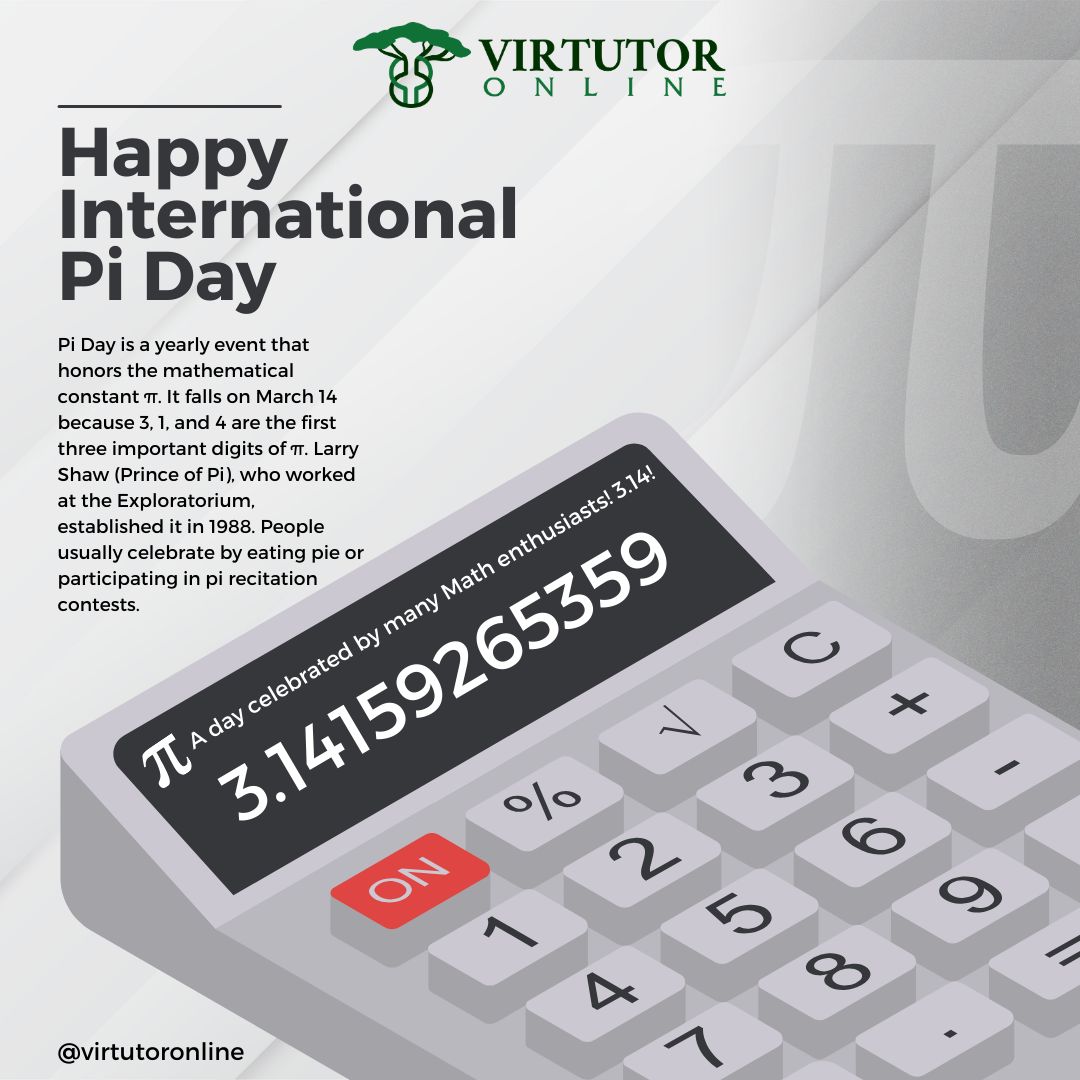VirTutor Online on LinkedIn: #piday #math #mathematics #learnmaths # ... VirTutor Online on LinkedIn: #piday #math #mathematics #learnmaths # ...