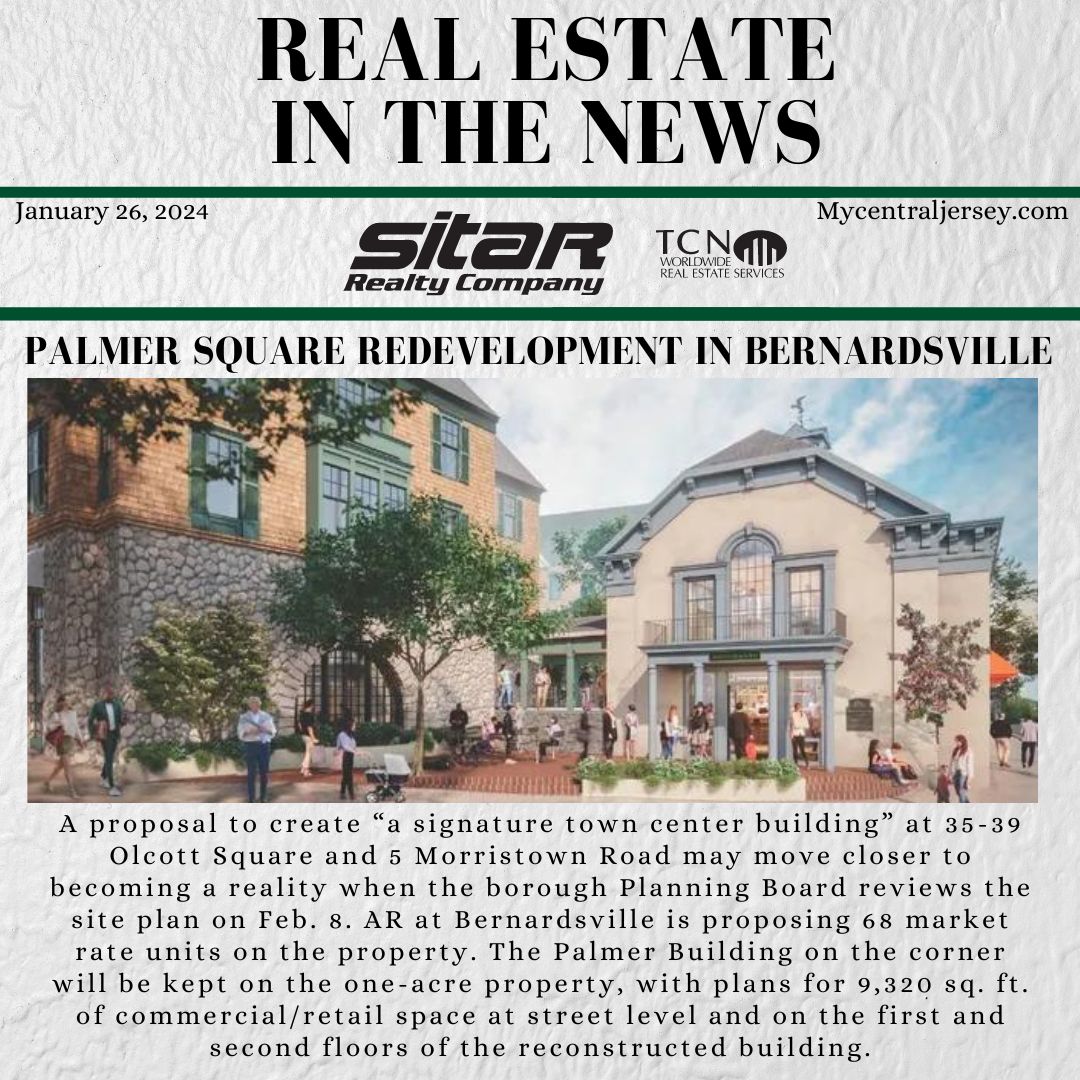Sitar Realty Company on LinkedIn: #sitarrealtycompany #cre #bernadsville Sitar Realty Company on LinkedIn: #sitarrealtycompany #cre #bernadsville