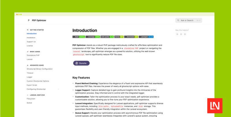 Ben Lacey BSC on LinkedIn: Easily Optimize PDFs in Laravel with the ... Ben Lacey BSC on LinkedIn: Easily Optimize PDFs in Laravel with the ...