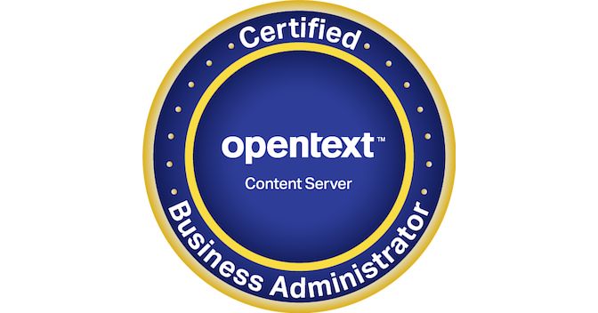 Oleh Lylak on LinkedIn: OpenText Certified Business Administrator ... Oleh Lylak on LinkedIn: OpenText Certified Business Administrator ...