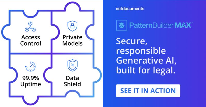 NetDocuments on LinkedIn: Maximize Legal Productivity with AI NetDocuments on LinkedIn: Maximize Legal Productivity with AI