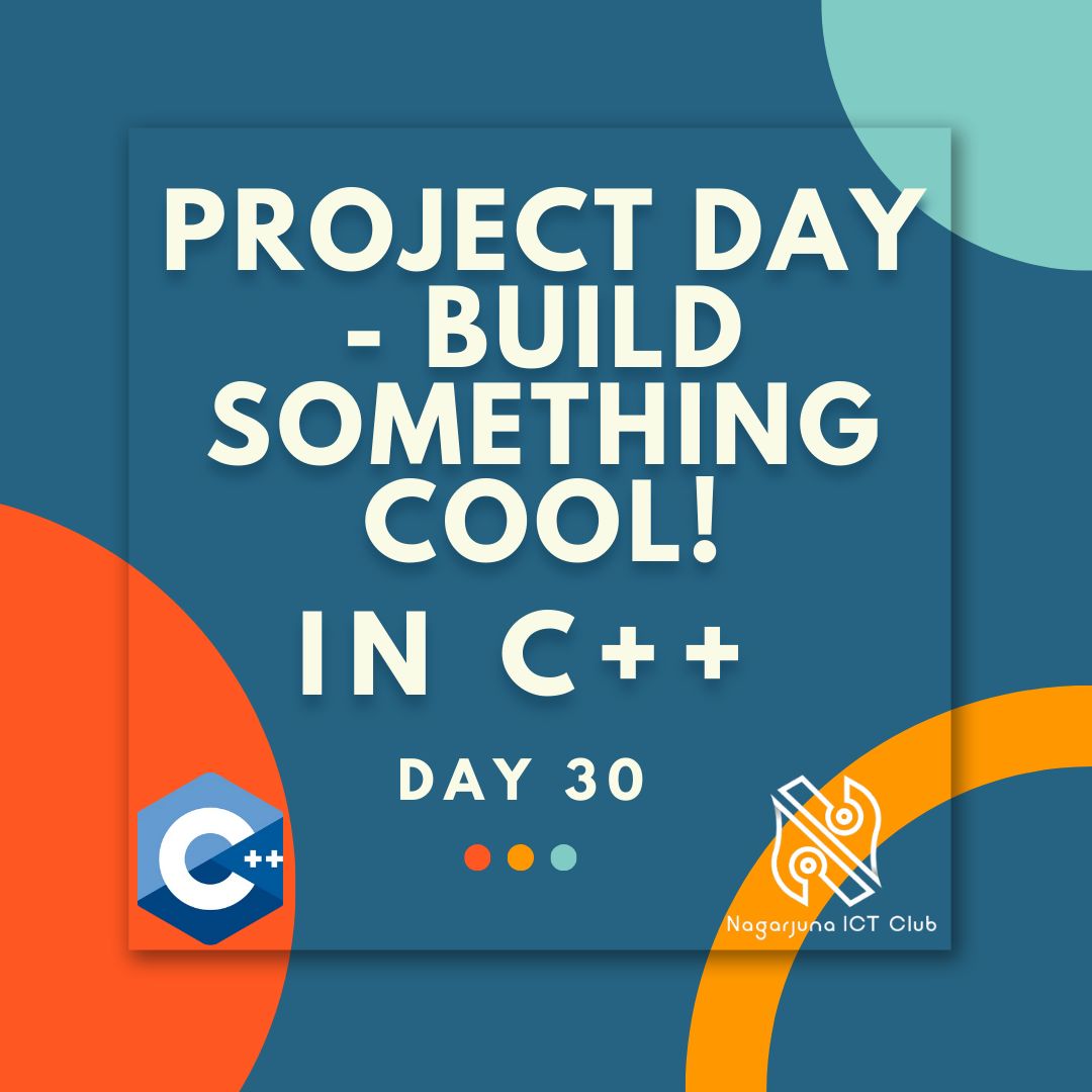 Nagarjuna ICT Club on LinkedIn: #cplusplus #projectday #creativecoding Nagarjuna ICT Club on LinkedIn: #cplusplus #projectday #creativecoding