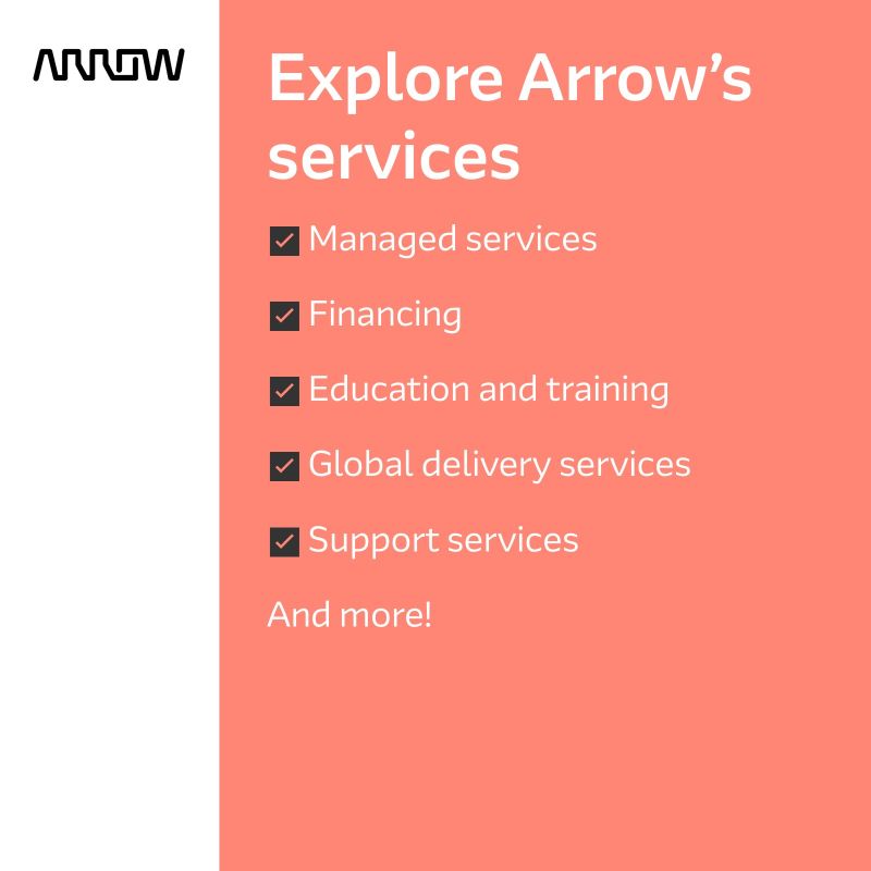 Arrow ECS EMEA on LinkedIn: Services | Arrow ECS UK Arrow ECS EMEA on LinkedIn: Services | Arrow ECS UK