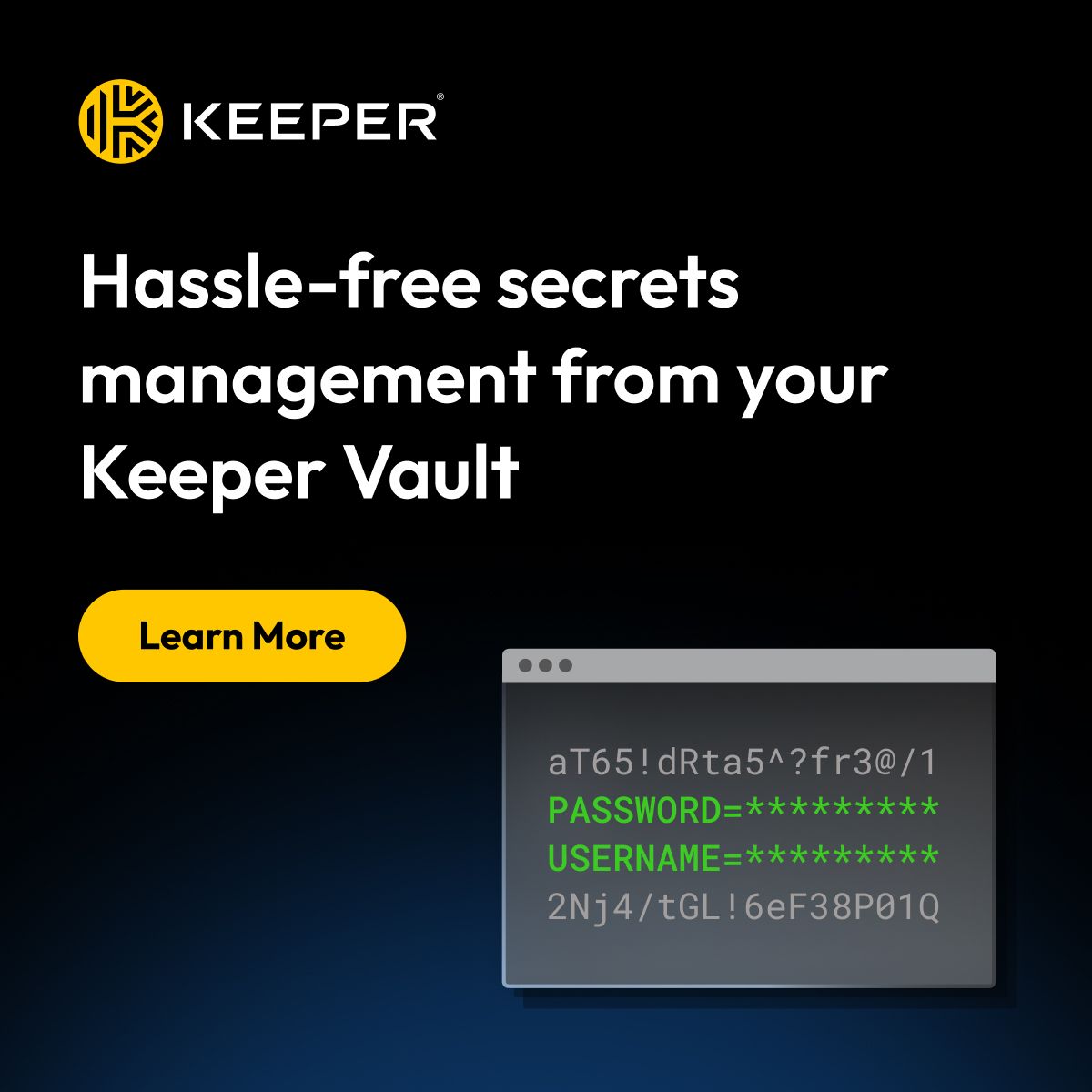 Keeper Security, Inc. on LinkedIn: Keeper Secrets Manager | Keeper Security Keeper Security, Inc. on LinkedIn: Keeper Secrets Manager | Keeper Security