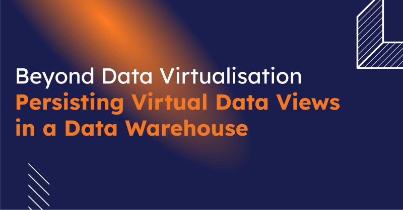 Data Virtuality on LinkedIn: Beyond Data Virtualisation - Persisting ... Data Virtuality on LinkedIn: Beyond Data Virtualisation - Persisting ...
