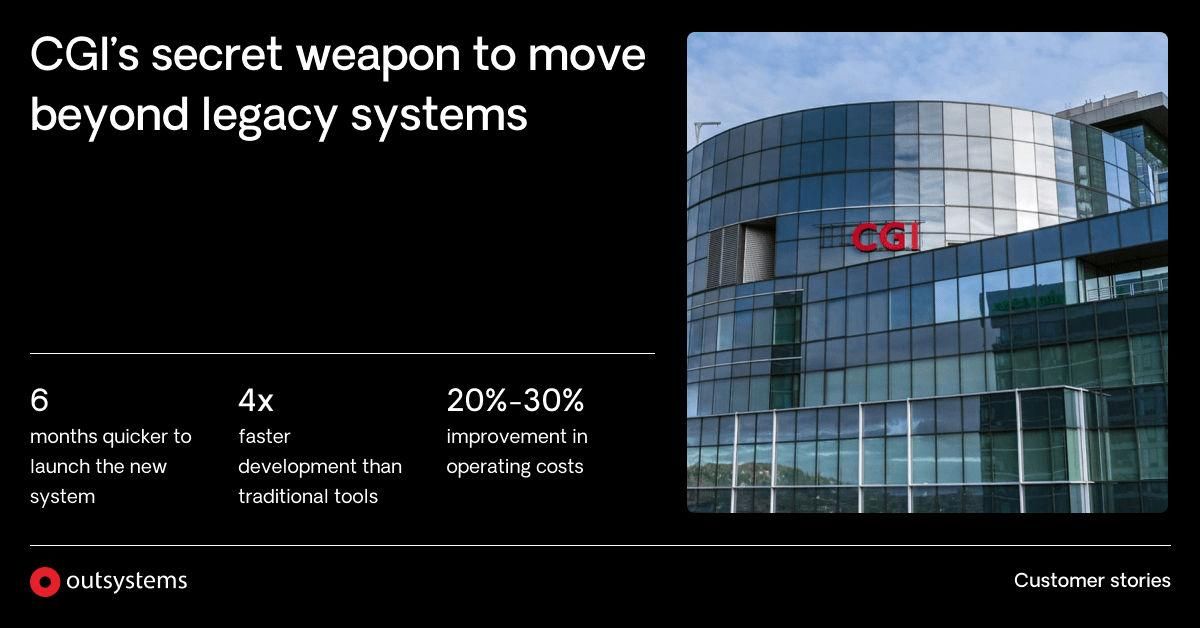 Rodrigo Castelo on LinkedIn: CGI Modernizes Legacy System Rodrigo Castelo on LinkedIn: CGI Modernizes Legacy System