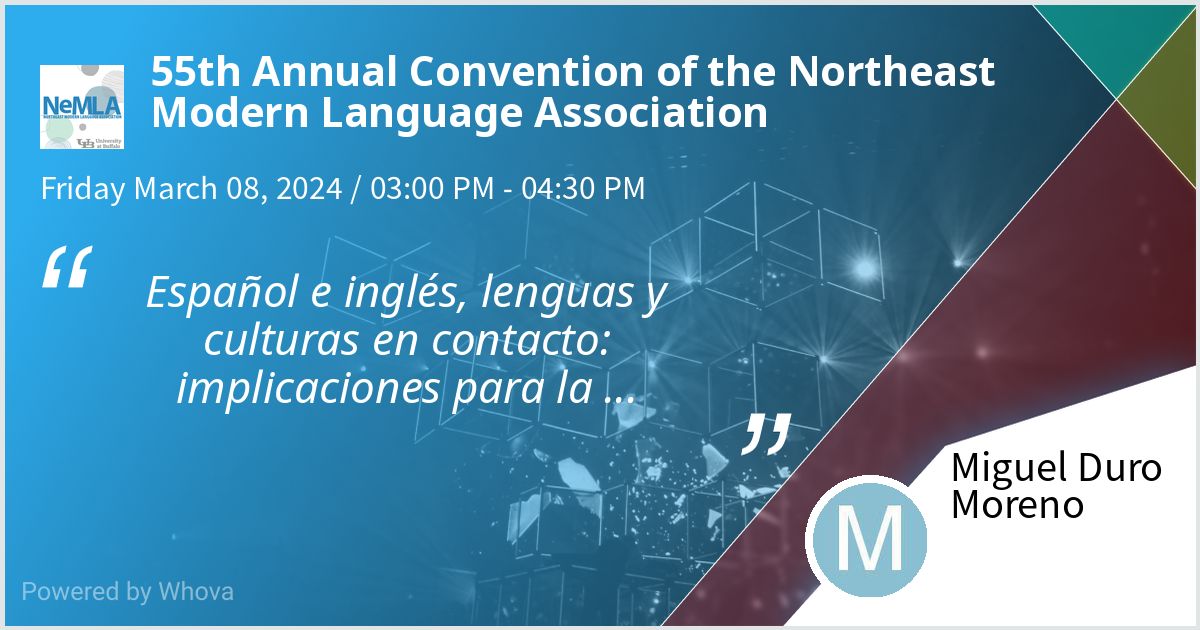 Miguel Duro Moreno on LinkedIn: #nemla #whova Miguel Duro Moreno on LinkedIn: #nemla #whova