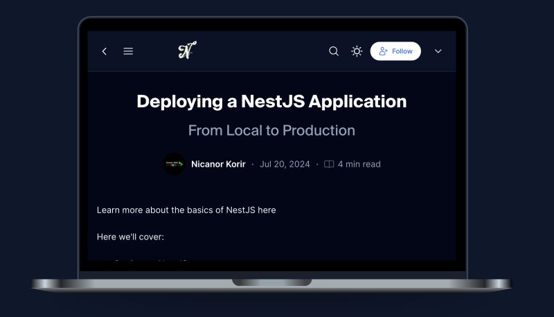 Nicanor Korir on LinkedIn: #webdevelopment #nestjs #javascript #nodejs ... Nicanor Korir on LinkedIn: #webdevelopment #nestjs #javascript #nodejs ...
