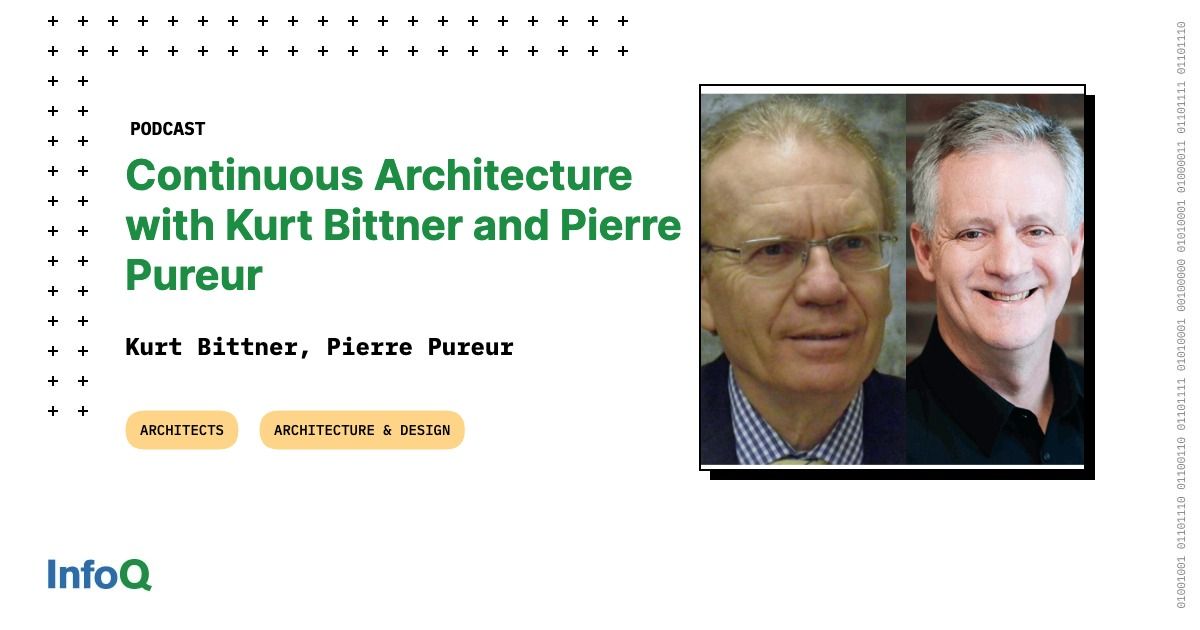 InfoQ on LinkedIn: #infoq #podcast #continuousarchitecture # ... InfoQ on LinkedIn: #infoq #podcast #continuousarchitecture # ...