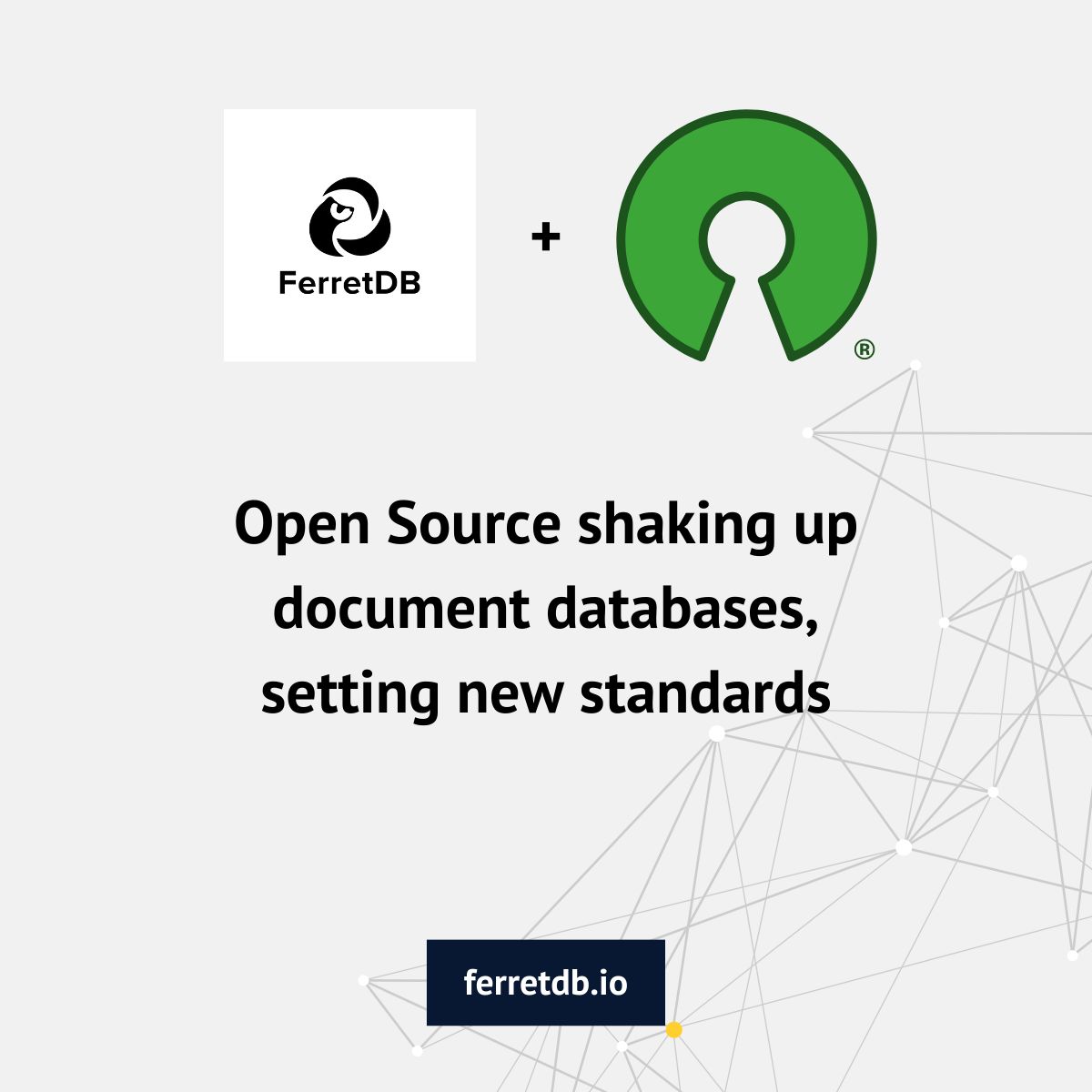 FerretDB on LinkedIn: #opensource #databases #osi #opensource #mongodb ... FerretDB on LinkedIn: #opensource #databases #osi #opensource #mongodb ...