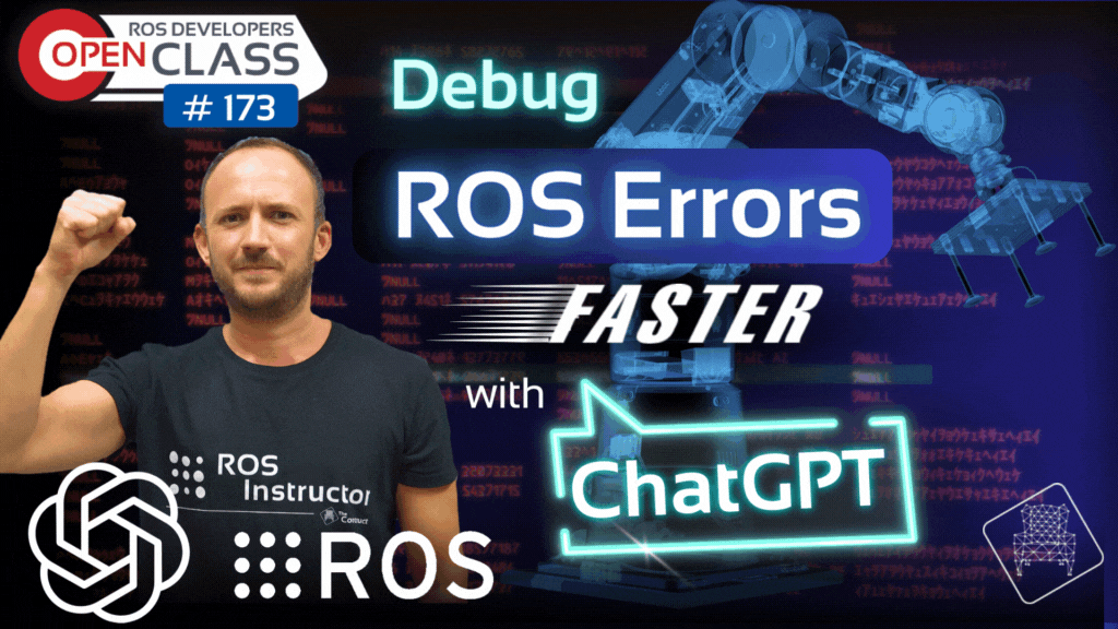The Construct on LinkedIn: #chatgpt #ros #debugging #ai The Construct on LinkedIn: #chatgpt #ros #debugging #ai