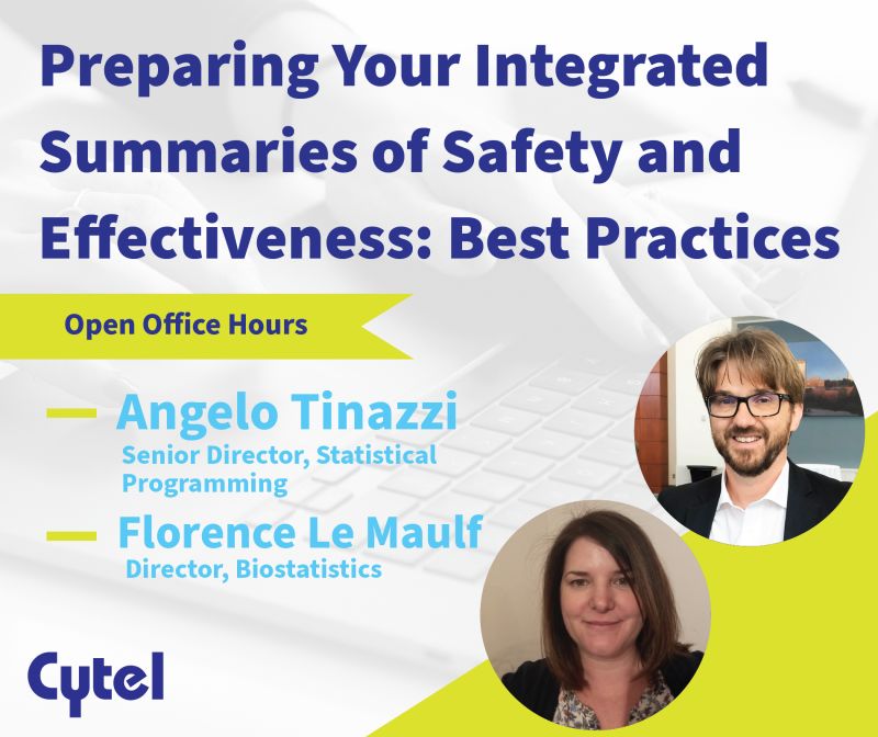 Cytel on LinkedIn: Preparing Your Integrated Summaries of Safety and ... Cytel on LinkedIn: Preparing Your Integrated Summaries of Safety and ...