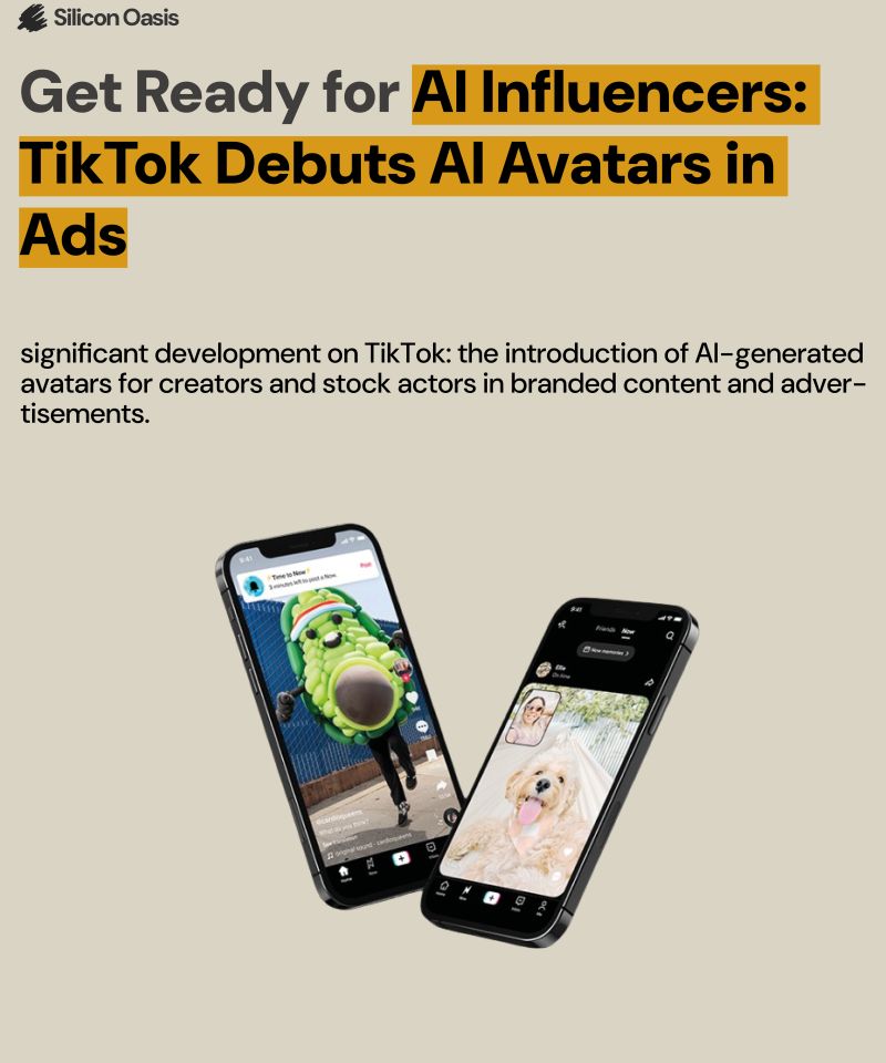 Silicon Oasis on LinkedIn: Get Ready for AI Influencers: TikTok Debuts ... Silicon Oasis on LinkedIn: Get Ready for AI Influencers: TikTok Debuts ...