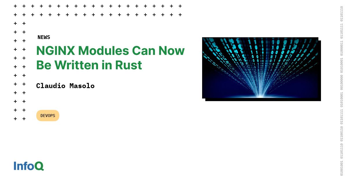 InfoQ on LinkedIn: #nginx #rustlang #infoq #devops InfoQ on LinkedIn: #nginx #rustlang #infoq #devops
