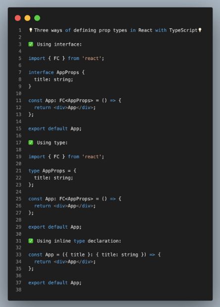 Yogesh Chavan on LinkedIn: #javascript #reactjs #typescript #webdevelopment Yogesh Chavan on LinkedIn: #javascript #reactjs #typescript #webdevelopment