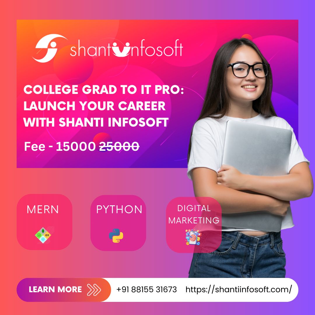 Shanti Infosoft Training Program on LinkedIn: #careergrowth # ... Shanti Infosoft Training Program on LinkedIn: #careergrowth # ...