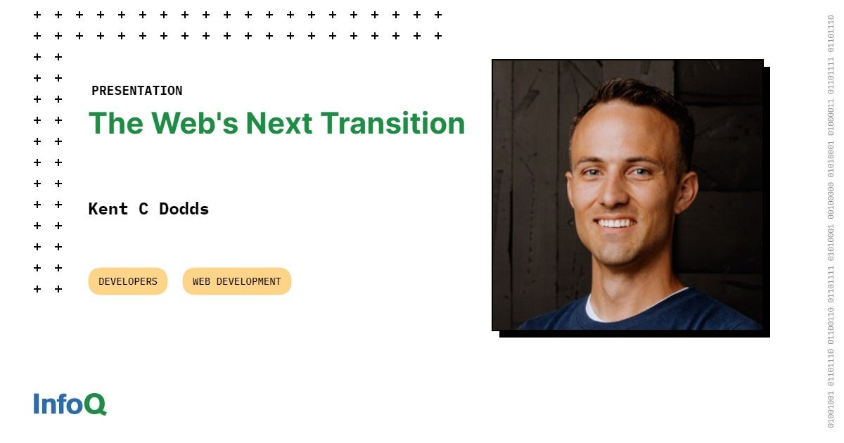 InfoQ on LinkedIn: #infoq #transcript #webdevelopment InfoQ on LinkedIn: #infoq #transcript #webdevelopment
