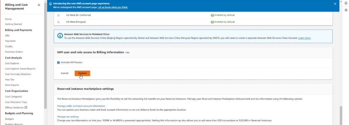 Ömer Üçler on LinkedIn: Activate IAM Access and IAM User Access Billing ... Ömer Üçler on LinkedIn: Activate IAM Access and IAM User Access Billing ...