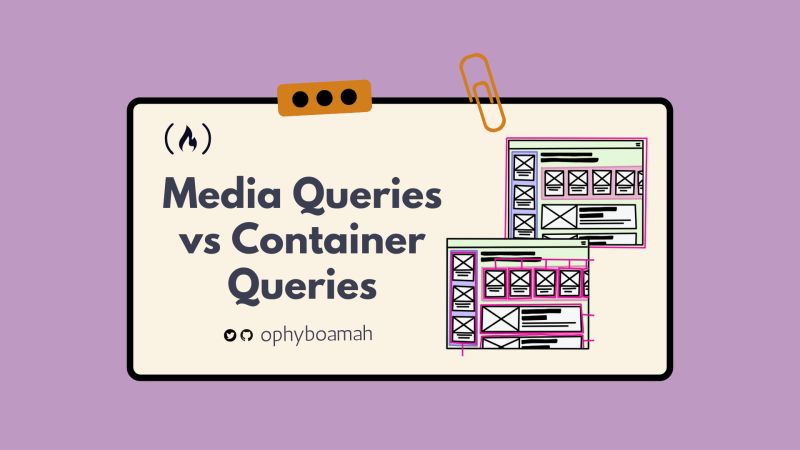 Florin Lungu on LinkedIn: Media Queries vs Container Queries – Which ... Florin Lungu on LinkedIn: Media Queries vs Container Queries – Which ...