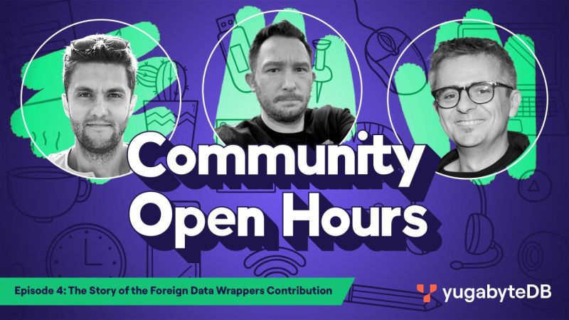 Yugabyte on LinkedIn: #yugabytedb #postgresql #community #opensource # ... Yugabyte on LinkedIn: #yugabytedb #postgresql #community #opensource # ...