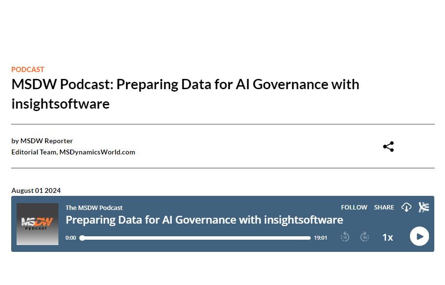 MSDynamicsWorld.com (MSDW) on LinkedIn: MSDW Podcast: Preparing Data ... MSDynamicsWorld.com (MSDW) on LinkedIn: MSDW Podcast: Preparing Data ...