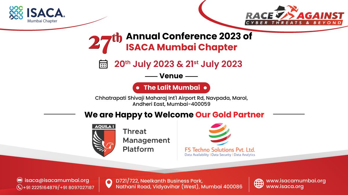 ISACA Mumbai Chapter on LinkedIn: #isaca #mumbaichapter #cism #cisa # ... ISACA Mumbai Chapter on LinkedIn: #isaca #mumbaichapter #cism #cisa # ...