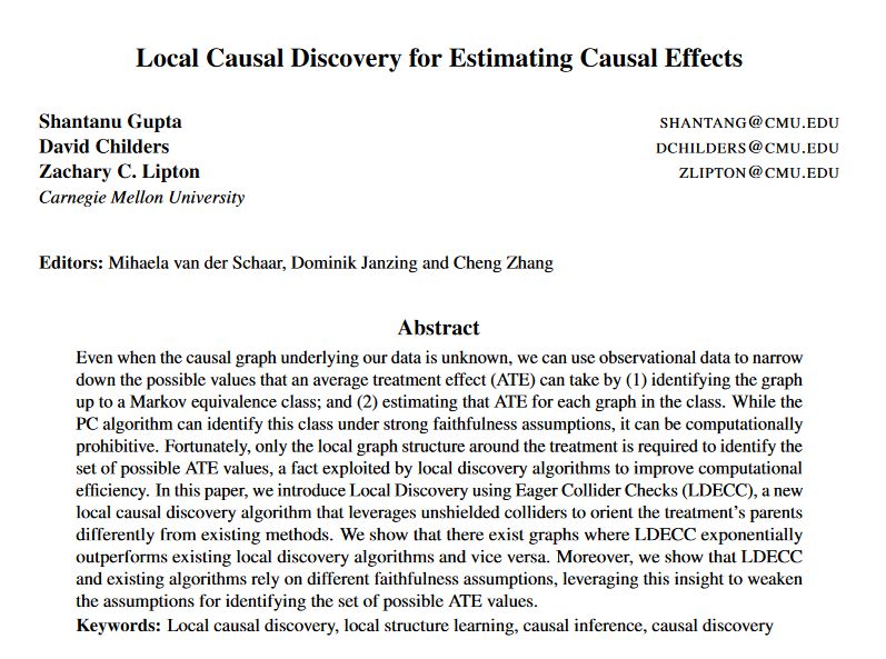 Juan Carlos Serrano on LinkedIn: Local Causal Discovery Juan Carlos Serrano on LinkedIn: Local Causal Discovery