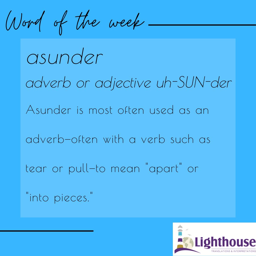 Lighthouse Translations Online on LinkedIn: #wordoftheweek # ... Lighthouse Translations Online on LinkedIn: #wordoftheweek # ...