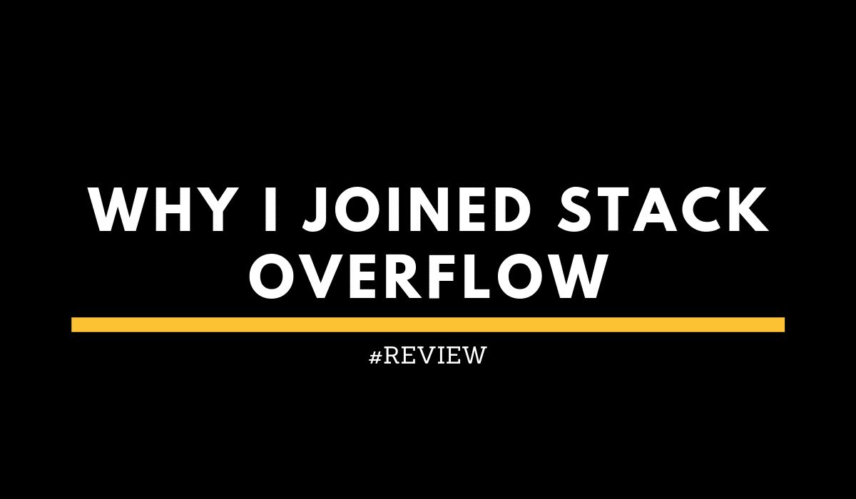 Philip Riecks on LinkedIn: Why I joined Stack Overflow and why you ... Philip Riecks on LinkedIn: Why I joined Stack Overflow and why you ...
