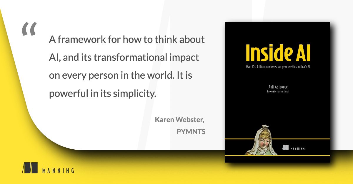 Manning Publications Co. on LinkedIn: Inside AI Manning Publications Co. on LinkedIn: Inside AI