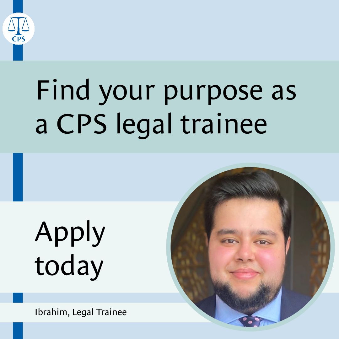 Crown Prosecution Service on LinkedIn: Apply to become a legal trainee Crown Prosecution Service on LinkedIn: Apply to become a legal trainee