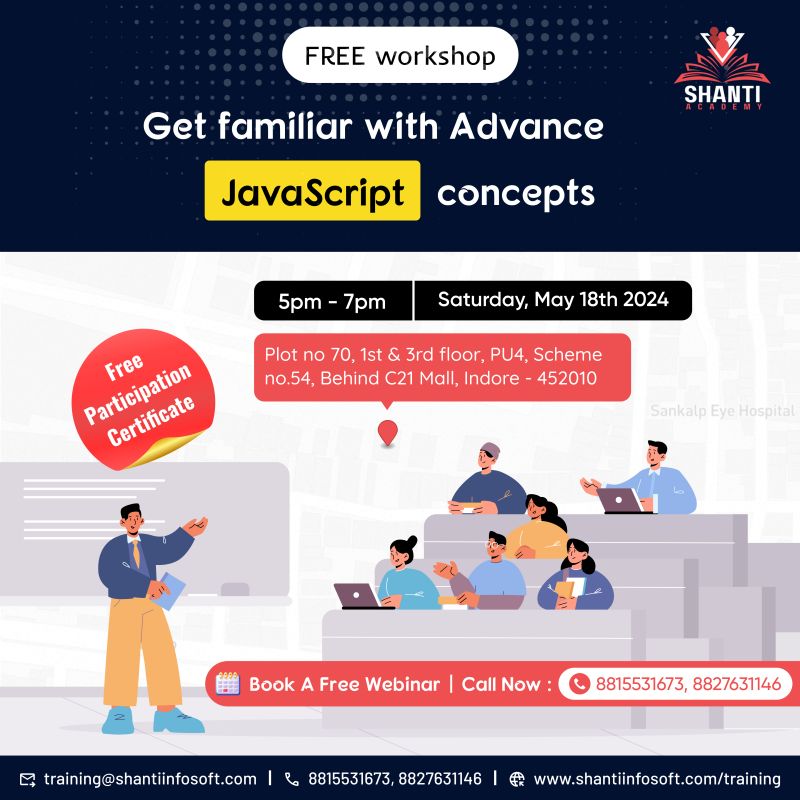 Shanti Infosoft Training Program on LinkedIn: #javascript # ... Shanti Infosoft Training Program on LinkedIn: #javascript # ...