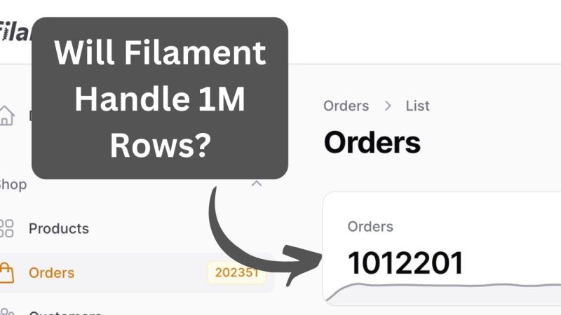 Povilas Korop on LinkedIn: Filament Performance: 1M DB Rows - Benchmark Povilas Korop on LinkedIn: Filament Performance: 1M DB Rows - Benchmark