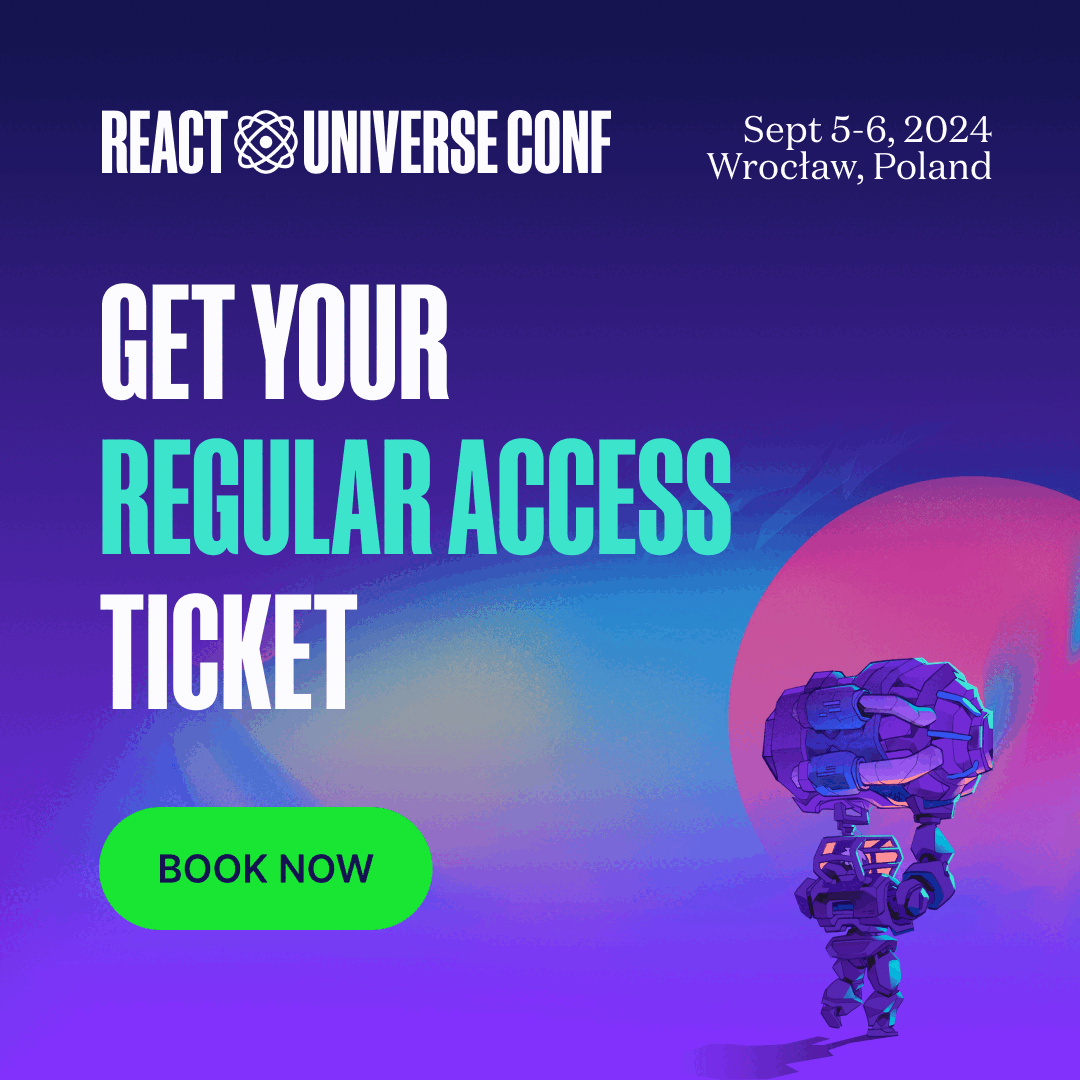 React Universe Conf on LinkedIn: #reactuniverseconf #reactjs # ... React Universe Conf on LinkedIn: #reactuniverseconf #reactjs # ...