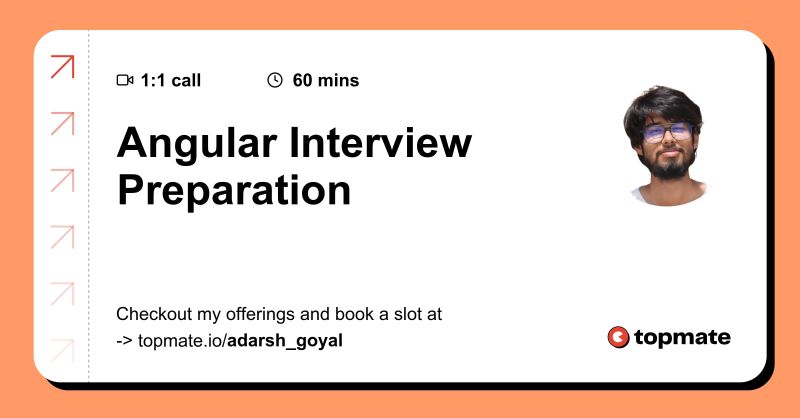 Adarsh Goyal on LinkedIn: Angular Interview Preparation with Adarsh Goyal Adarsh Goyal on LinkedIn: Angular Interview Preparation with Adarsh Goyal