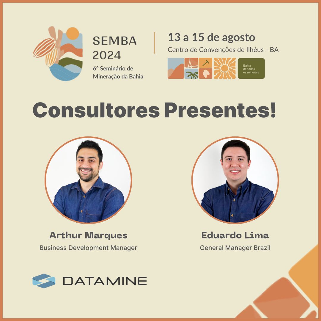 Datamine LATAM no LinkedIn: #datamine #semba #semba2024 Datamine LATAM no LinkedIn: #datamine #semba #semba2024