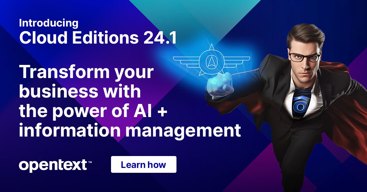 Paweł Walczak on LinkedIn: OpenText Aviator Reimagines Work with AI Paweł Walczak on LinkedIn: OpenText Aviator Reimagines Work with AI