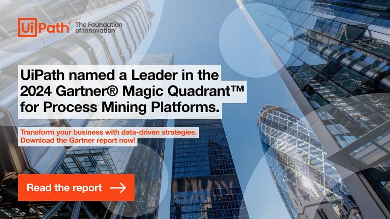 Karolina Sikora on LinkedIn: UiPath Named a Leader in the 2024 Gartner ... Karolina Sikora on LinkedIn: UiPath Named a Leader in the 2024 Gartner ...