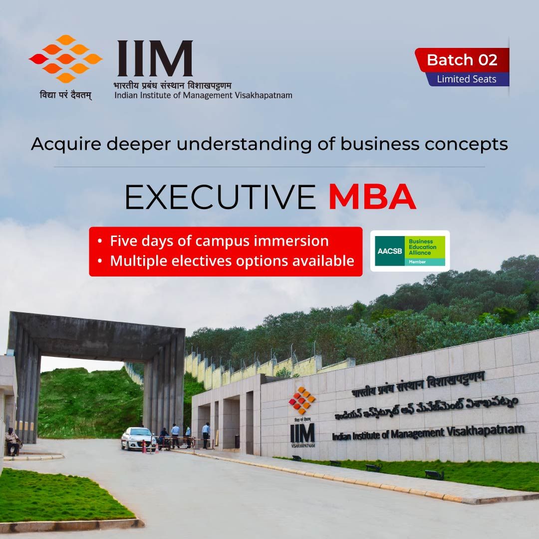 TimesPro - Executive Education on LinkedIn: Join IIM Visakhapatnam ... TimesPro - Executive Education on LinkedIn: Join IIM Visakhapatnam ...