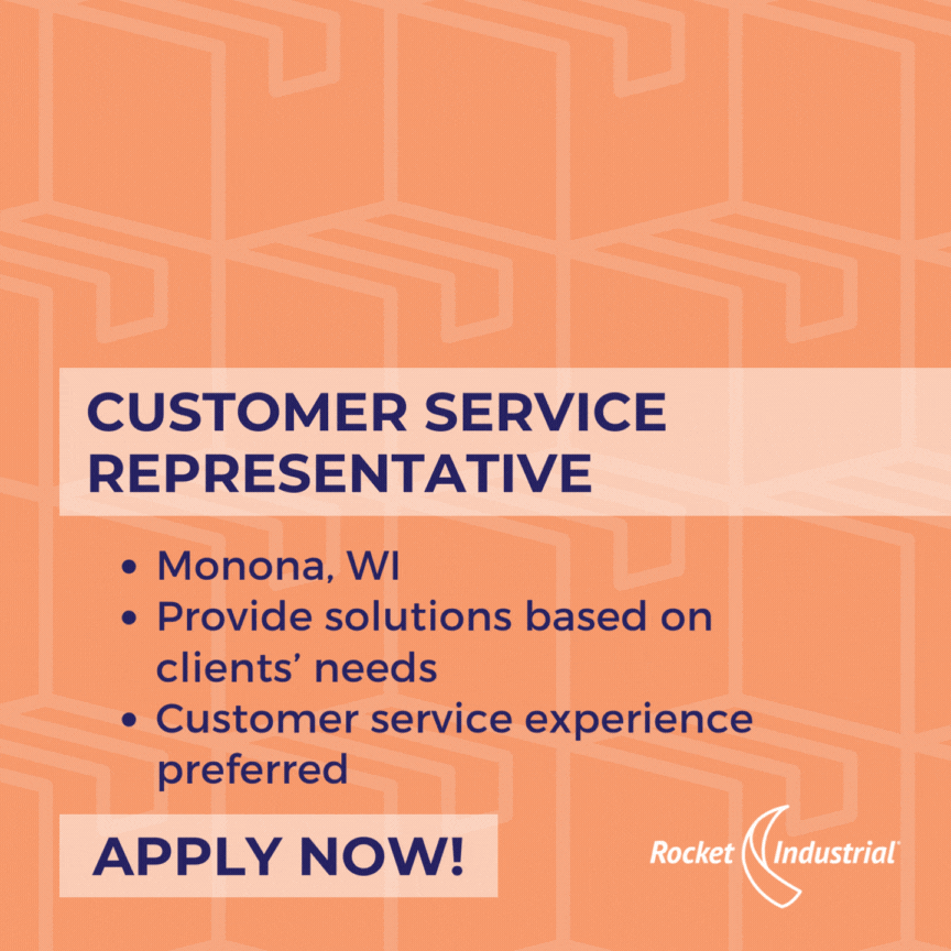 Rocket Industrial on LinkedIn: Customer Service Representative Rocket Industrial on LinkedIn: Customer Service Representative