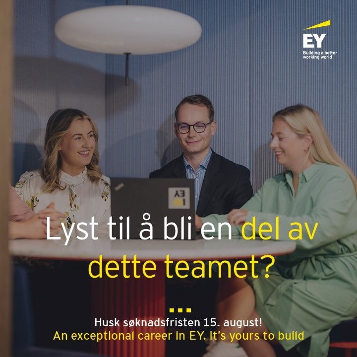 Finn Holm på LinkedIn: Vi søker nyutdannede til EY Consulting ... Finn Holm på LinkedIn: Vi søker nyutdannede til EY Consulting ...